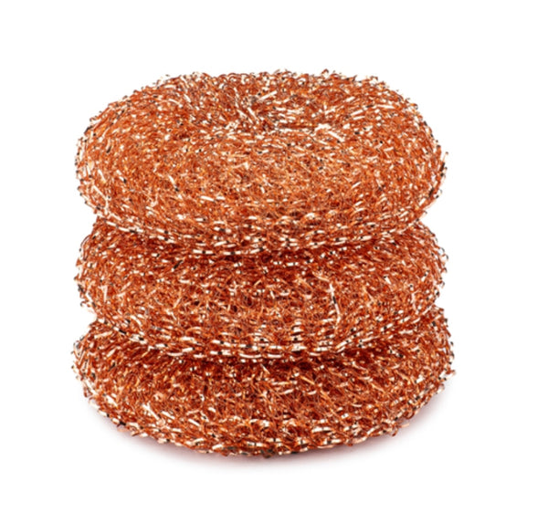 Set of 3 Copper Scrubbers – Penna & Co.