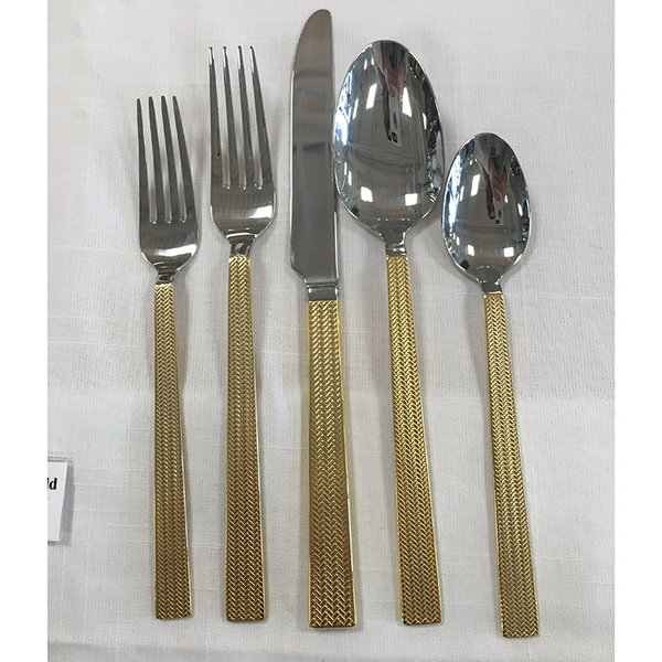 Splendide Weaves Gold Cutlery – Penna & Co.